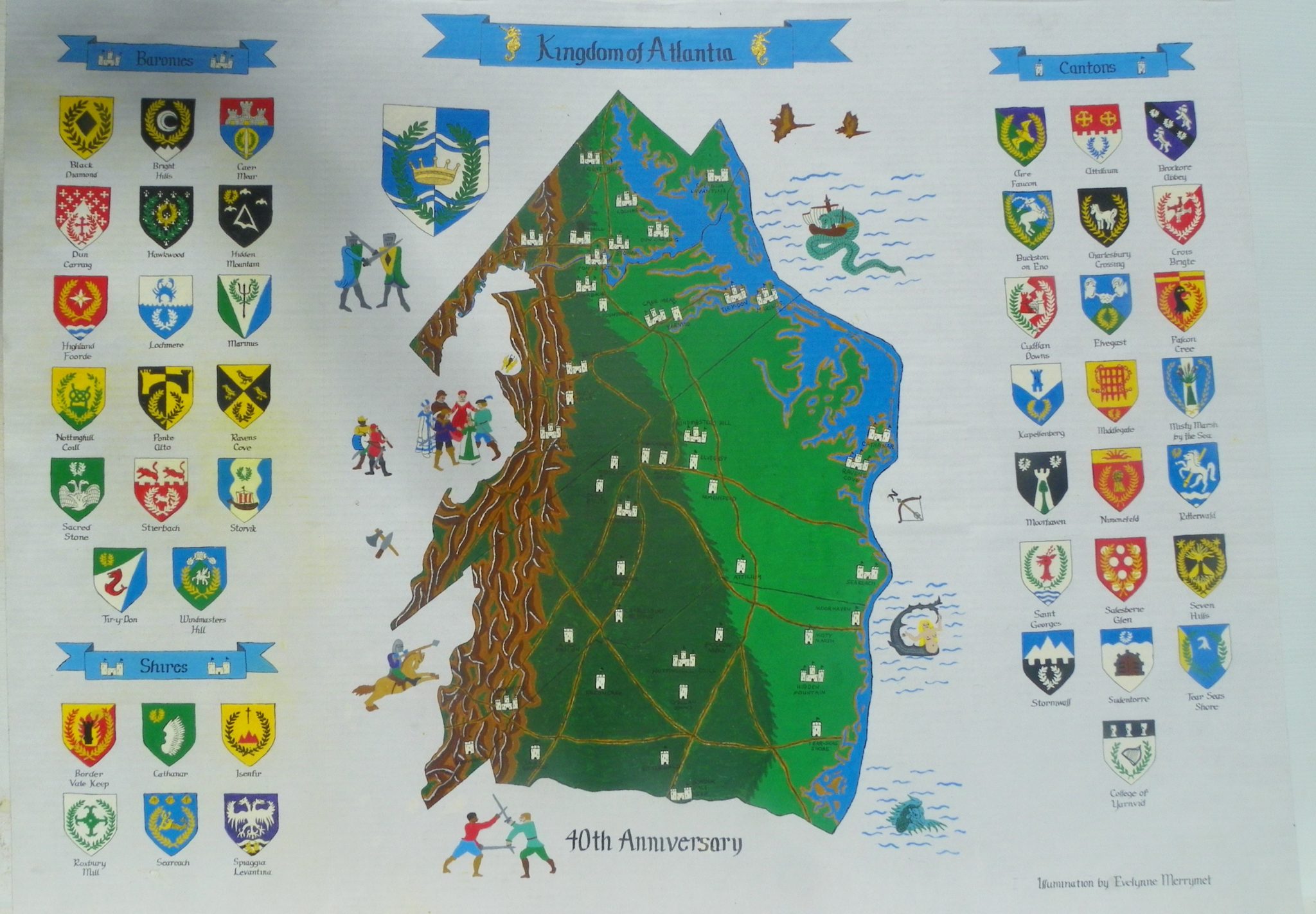 Maps of Atlantia | Atlantian History